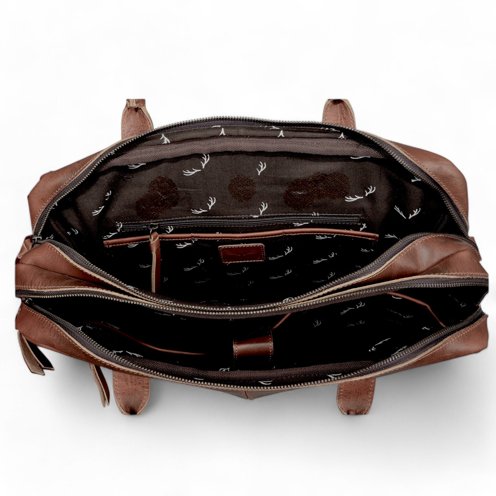 Denali Navigator Vintage Leather Large Messenger Bag Computer Bag ...